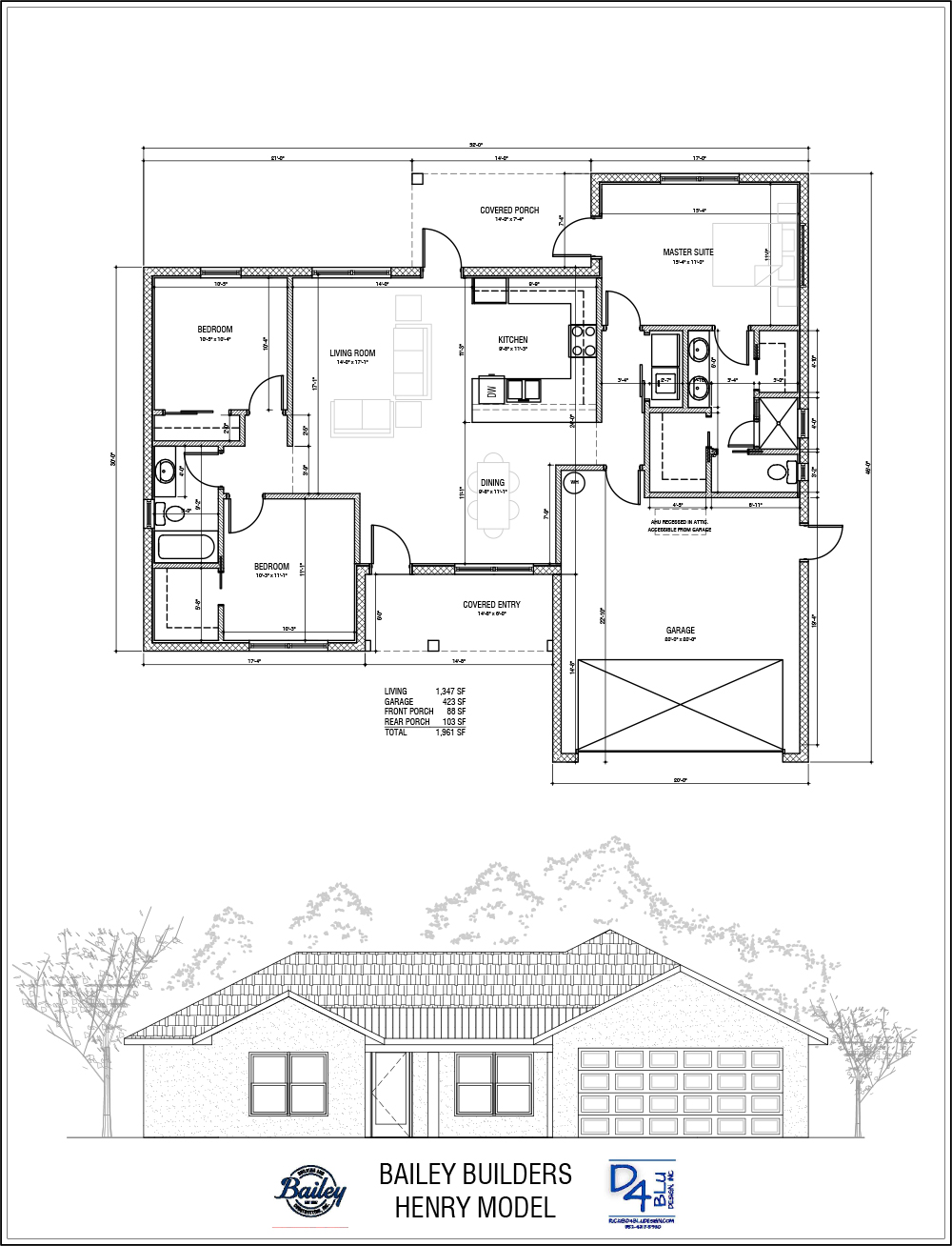 Home Models | Bailey Building and Construction, Inc. | Ocala, Florida